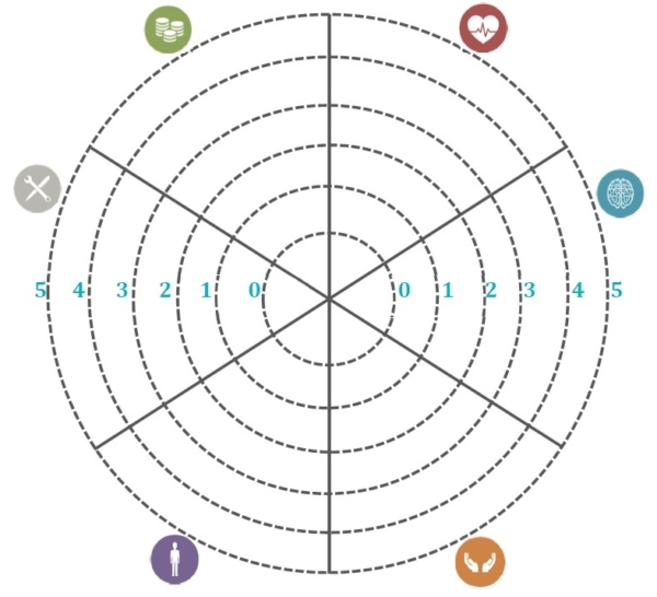 life satisfaction wheel template 2 – LIFEdrive